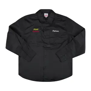 Supreme X Honda Fox Racing Work Shirt - Black
