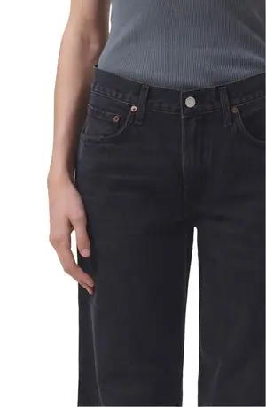 AGOLDE Clara High Waist Wide Leg Jeans