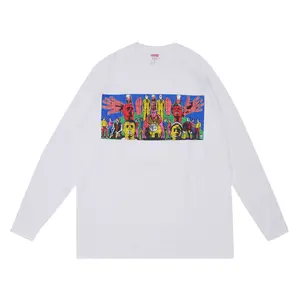 Supreme Gilbert And George Death After Life Long-sleeve Tee - White