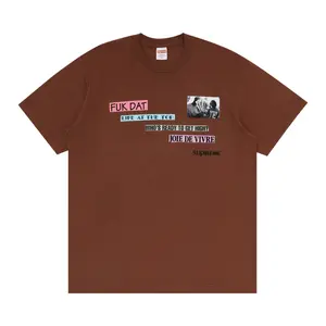 Supreme Joie De Vivre Tee - Brown