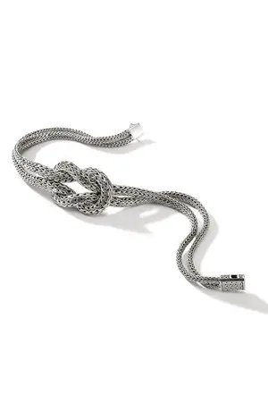 John Hardy Love Knot Necklace - Silver
