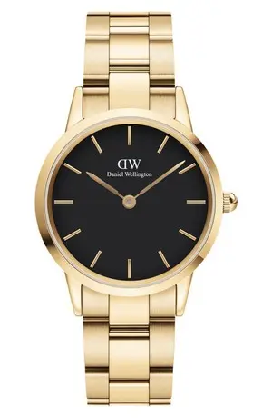 DANIEL WELLINGTON Iconic Link Bracelet Watch By - Gold