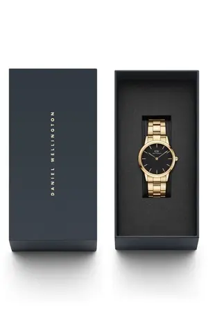 DANIEL WELLINGTON Iconic Link Bracelet Watch By - Gold
