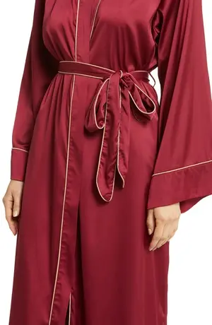 KILO BRAVA Satin Maxi Robe