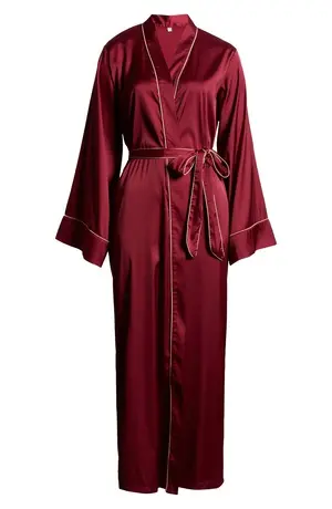 KILO BRAVA Satin Maxi Robe