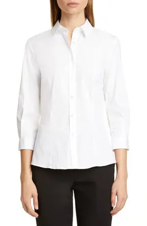 Carolina Herrera Spread Collar Shirts For Women