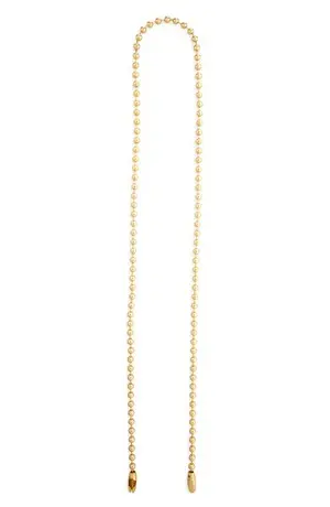 OSSA Ball Chain Crossbody Strap - Gold
