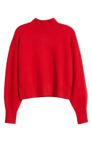 & Other Stories Mock Neck Pullover Sweater