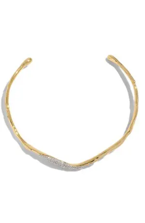Alexis Bittar Solanales Skinny Crystal Pavé Collar Necklace - Crystals