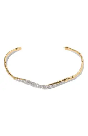 ALEXIS BITTAR Alexis Bittar Solanales Skinny Crystal Pavé Collar Necklace