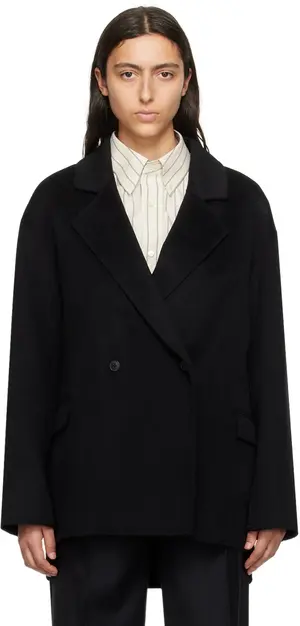 LOULOU STUDIO Loulou Studio Black Lina Jacket - Black