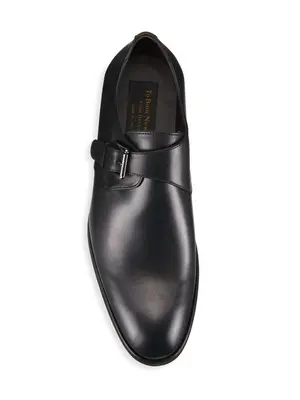 To Boot New York Esteban Leather Monk-strap Oxfords