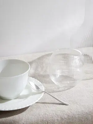 Christofle Mood Coffee Set Of Six -plated Espresso Spoons With Case