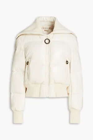 Zimmermann Quilted Glossed Down Jacket