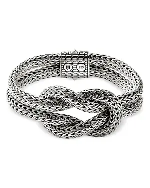 John Hardy Classic Chain Love Knot Bracelet - Silver