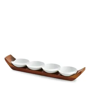 NAMBE Quatro Snack & Serve Set White
