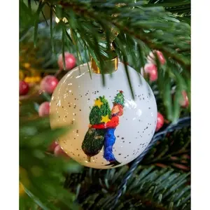 SPODE Doodles Branch Manager Ball Ornament