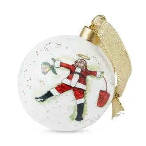 SPODE Doodles Best In Snow Bauble