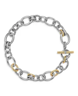 DAVID YURMAN David Yurman DY Mercer Chain Necklace With Diamonds