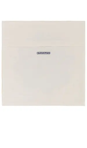 DUSEN DUSEN Everybody Embroidered Pillow Cover In Cream