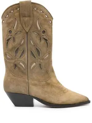Isabel Marant Étoile Duerto Western Boots - Neutrals