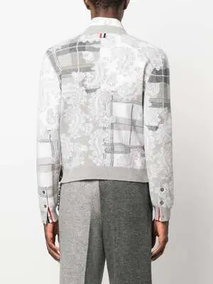 Thom Browne Jacquard Knit Cardigan