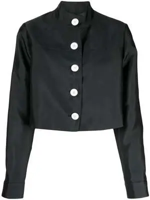 LEE MATHEWS Penny Cropped Shirt Jacket