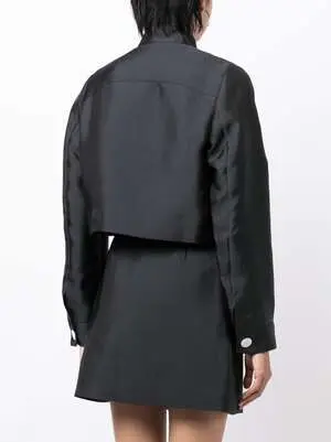 LEE MATHEWS Penny Cropped Shirt Jacket