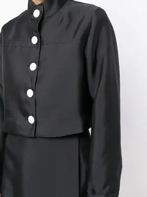 LEE MATHEWS Penny Cropped Shirt Jacket