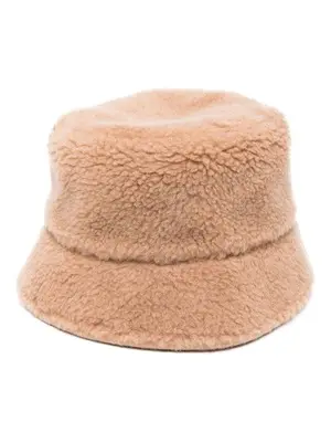 Brunello Cucinelli Dropped Fleece Bucket Hat