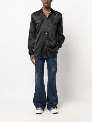 Dsquared2 Micro-stud Embellished Shirt