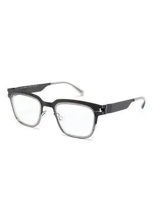 Mykita Raymond Rectangle-frame Eyeglasses - Grey