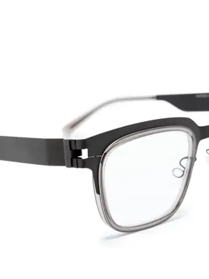 Mykita Raymond Rectangle-frame Eyeglasses - Grey