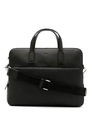 BOSS Crosstown Leather Briefcase