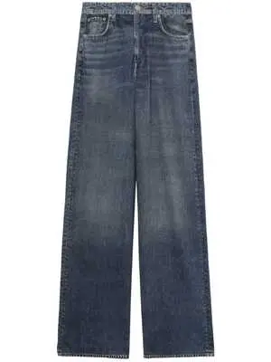 Rag & Bone Mid-rise Wide-leg Jeans