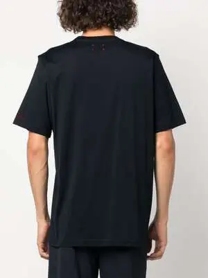 Kiton Crew-neck Cotton T-shirt - Blue