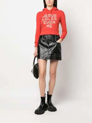 Dsquared2 Slogan-print Drawstring Hoodie