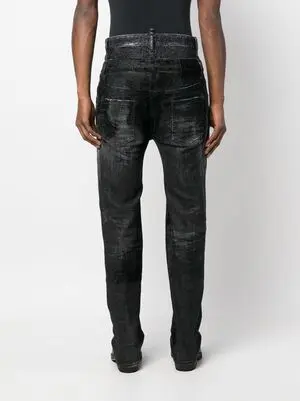 Dsquared2 Crystal-embellished Slim-cut Jeans