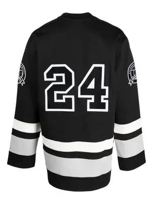 NAHMIAS Logo Patches Hockey Jersey T-shirt