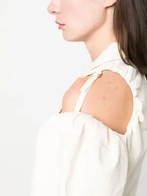 Jacquemus La Veste Galliga Asymmetric Blazer - Neutrals