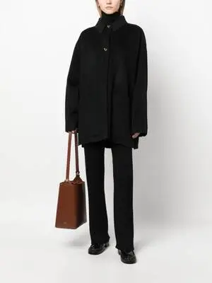 AERON Straight-leg Rib-knit Trousers