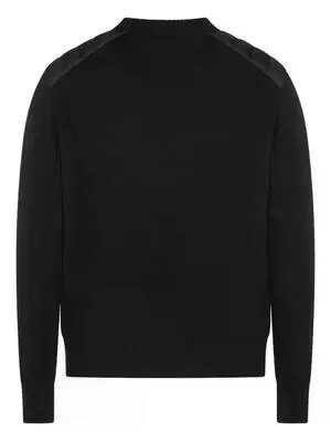 Moncler Mountain Logo-patch Wool Jumper