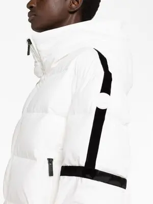 Fusalp Barsy Hooded Quilted Ski Jacket - White