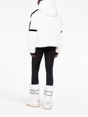 Fusalp Barsy Hooded Quilted Ski Jacket - White