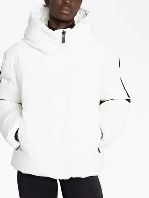 Fusalp Barsy Hooded Quilted Ski Jacket - White