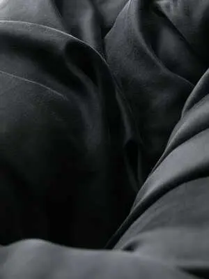 Rick Owens Padded Silk Scarf - Black