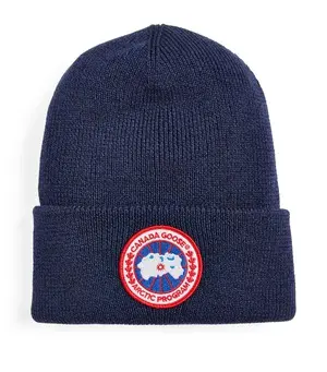 Canada Goose Wool Beanie - Navy