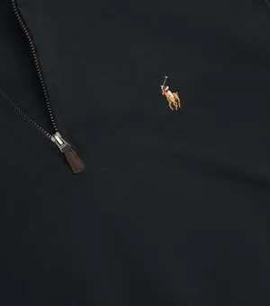 Polo Ralph Lauren Cotton Quarter-zip Sweater - Black