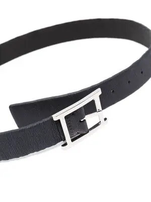 ORTIGNI Chevrette Reversible Leather Belt