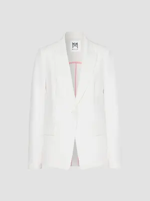 MILLY Avery Cady Blazer - Ecru
